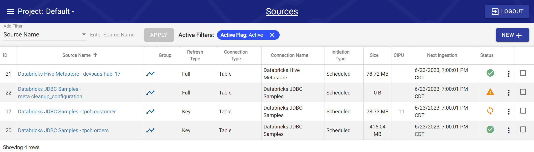 Navigation and Interface – DataForge