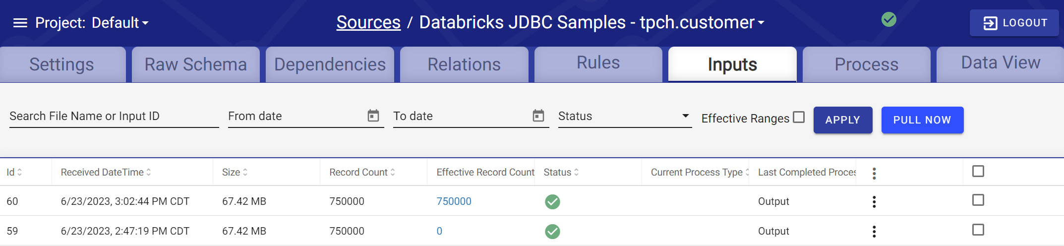Navigation and Interface – DataForge