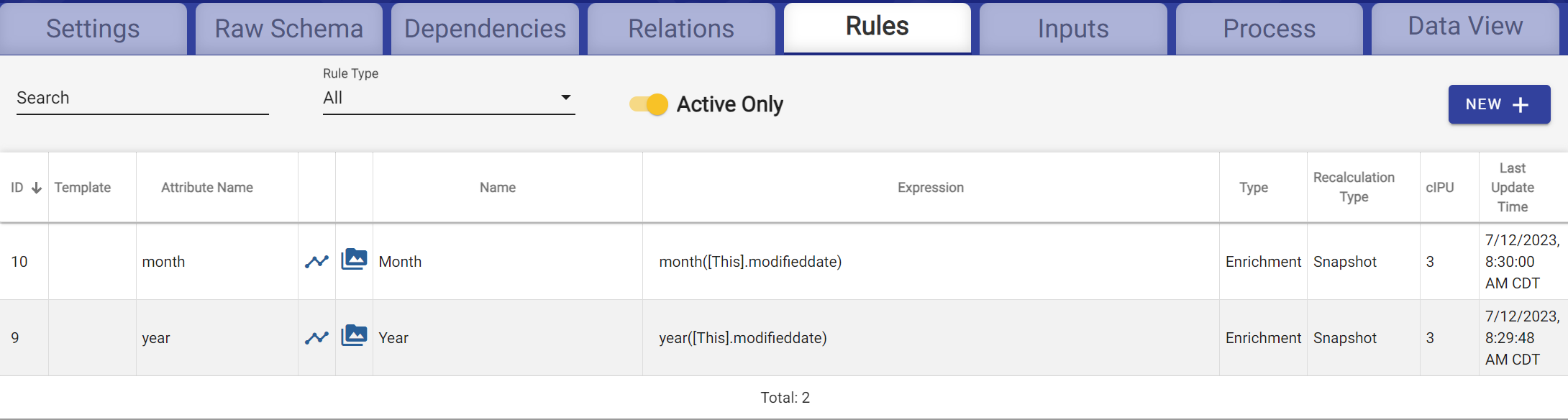 Custom Refresh – DataForge