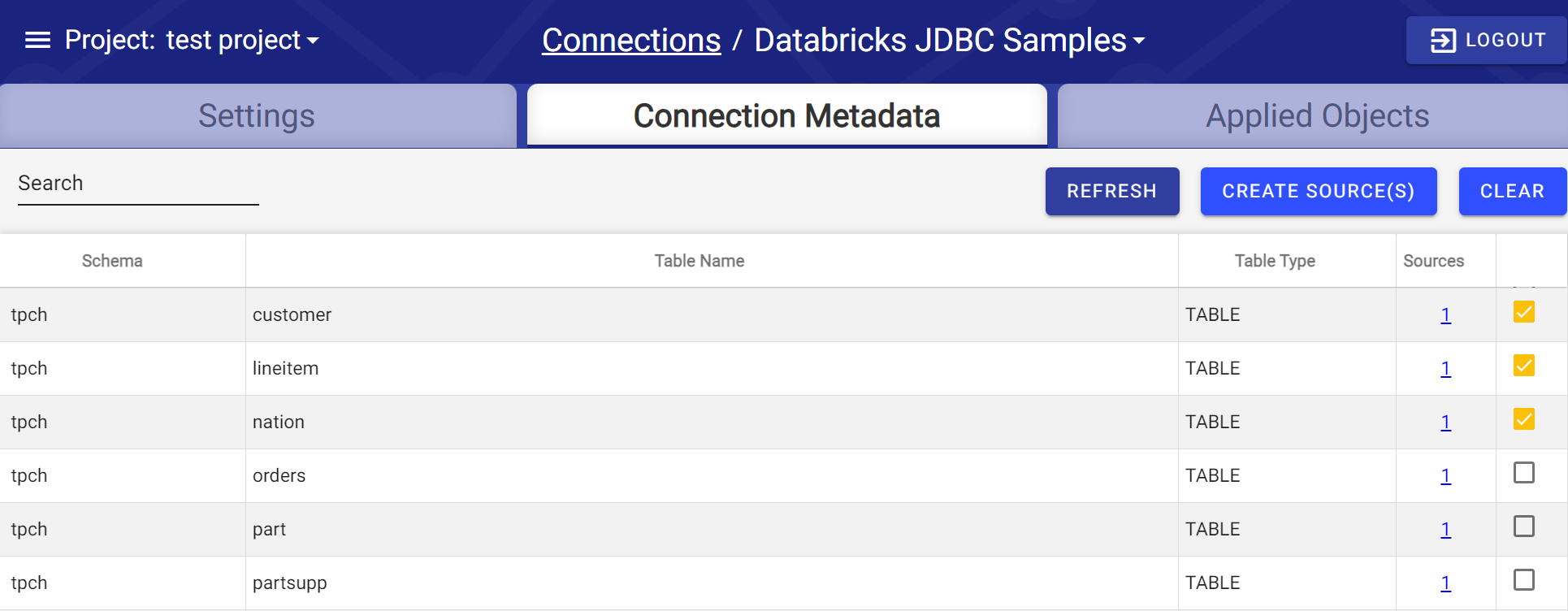Connections – DataForge