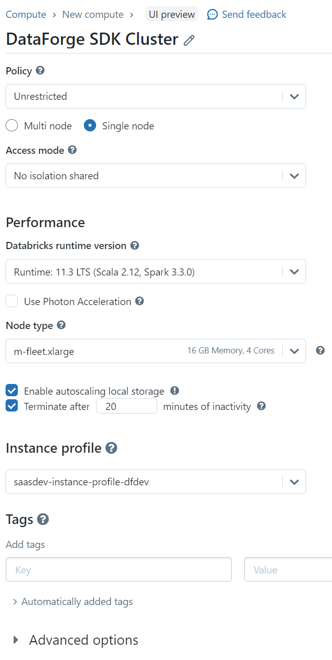 Setting up a Cluster to run Custom Notebooks – DataForge