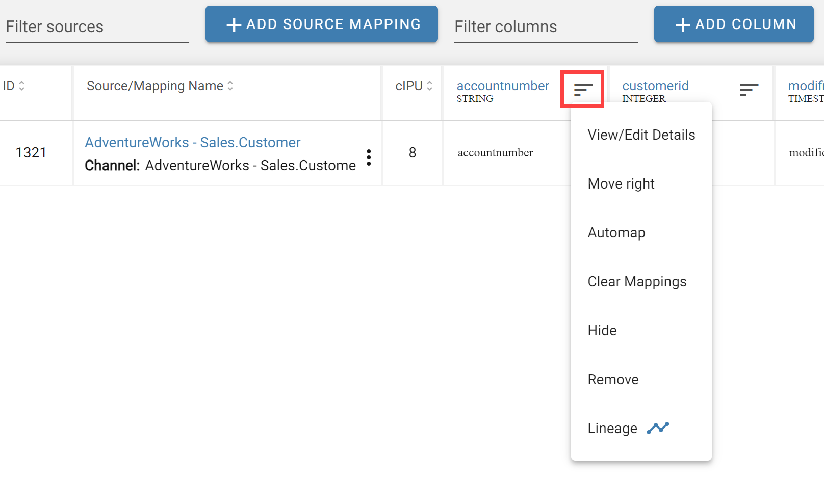 Output Mapping – DataForge