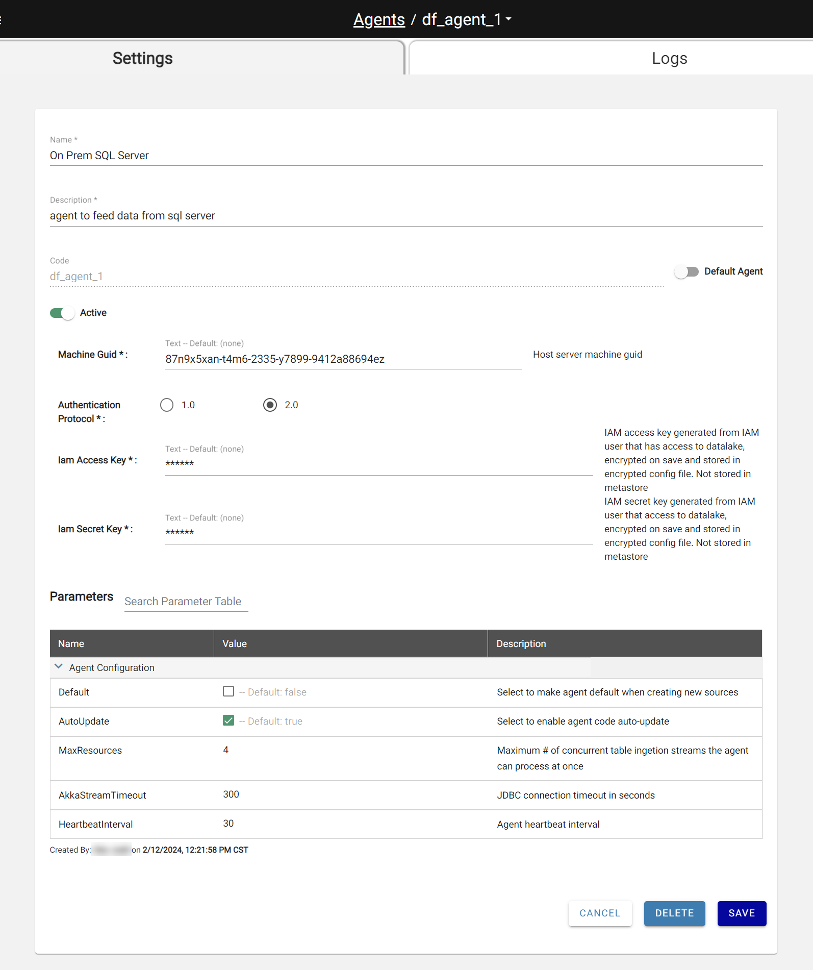 Agents – DataForge