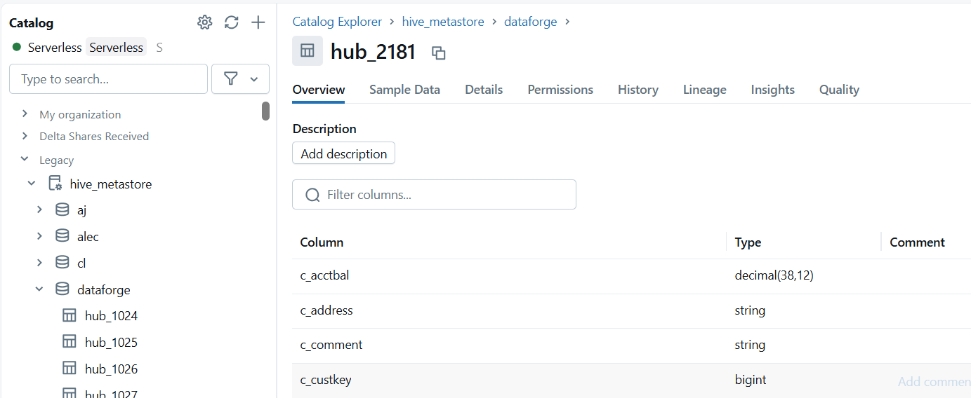 Creating Relations and Rules – DataForge