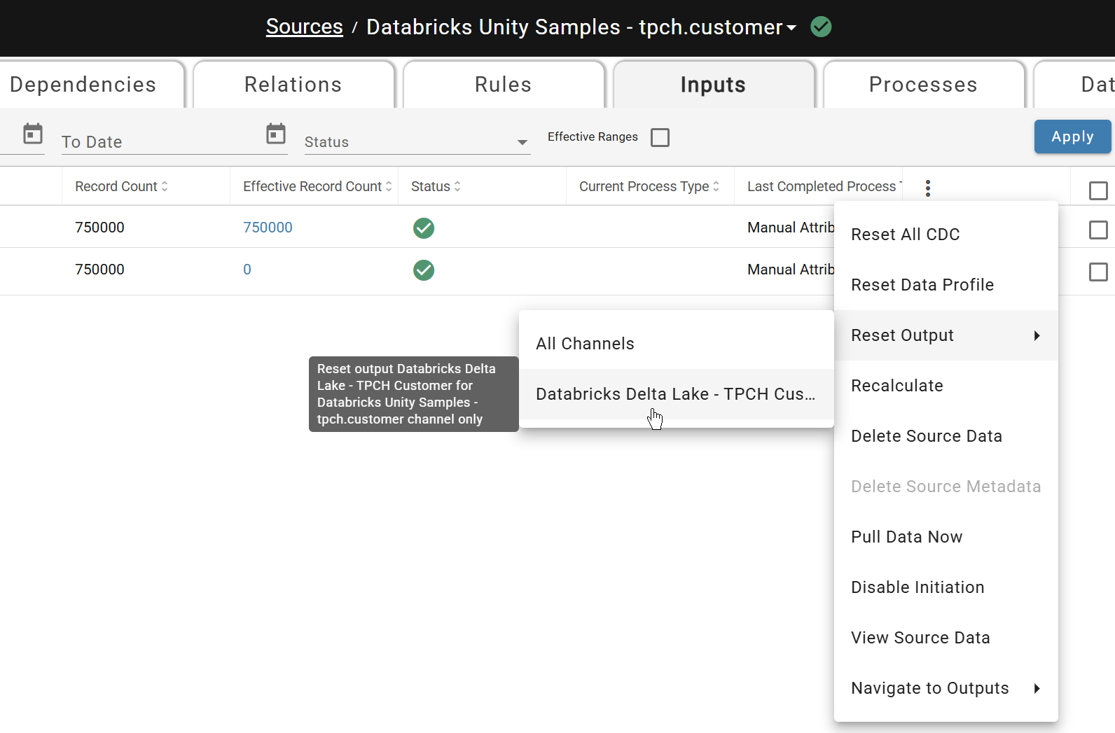 Creating Outputs – DataForge