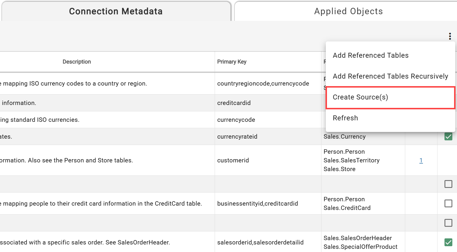 Connections – DataForge