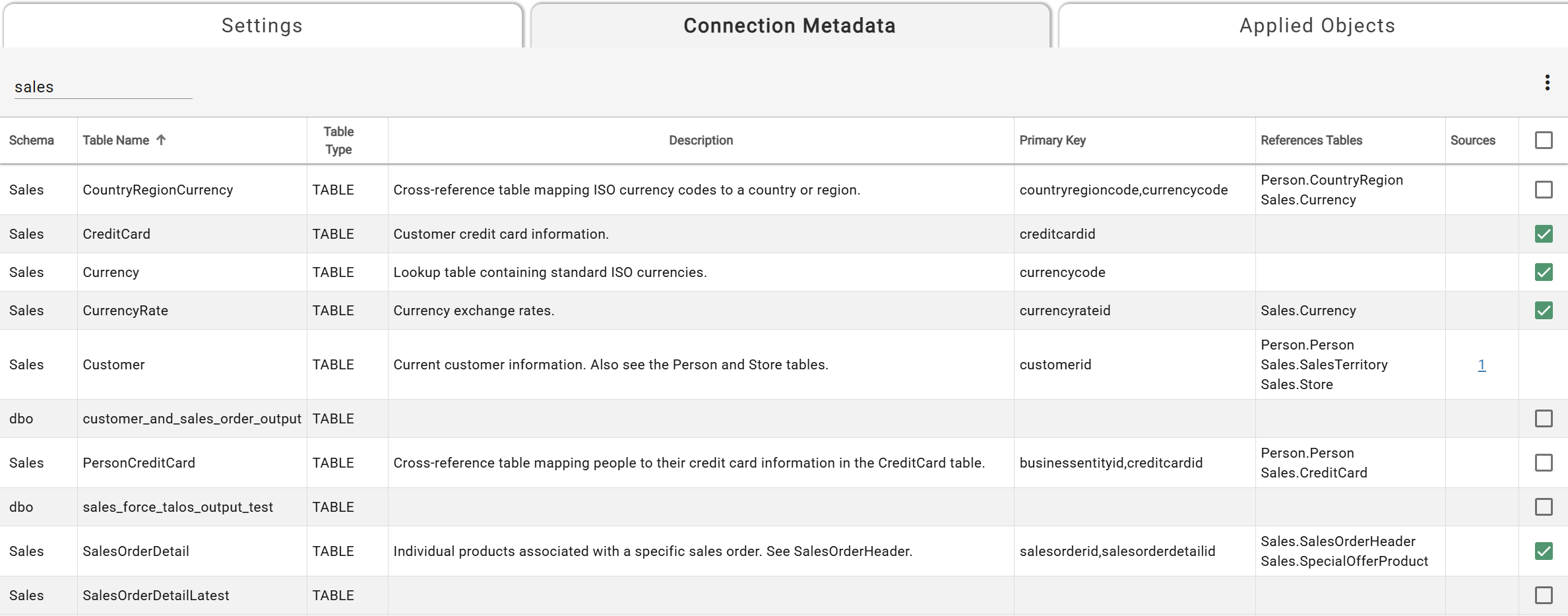 Connections – DataForge