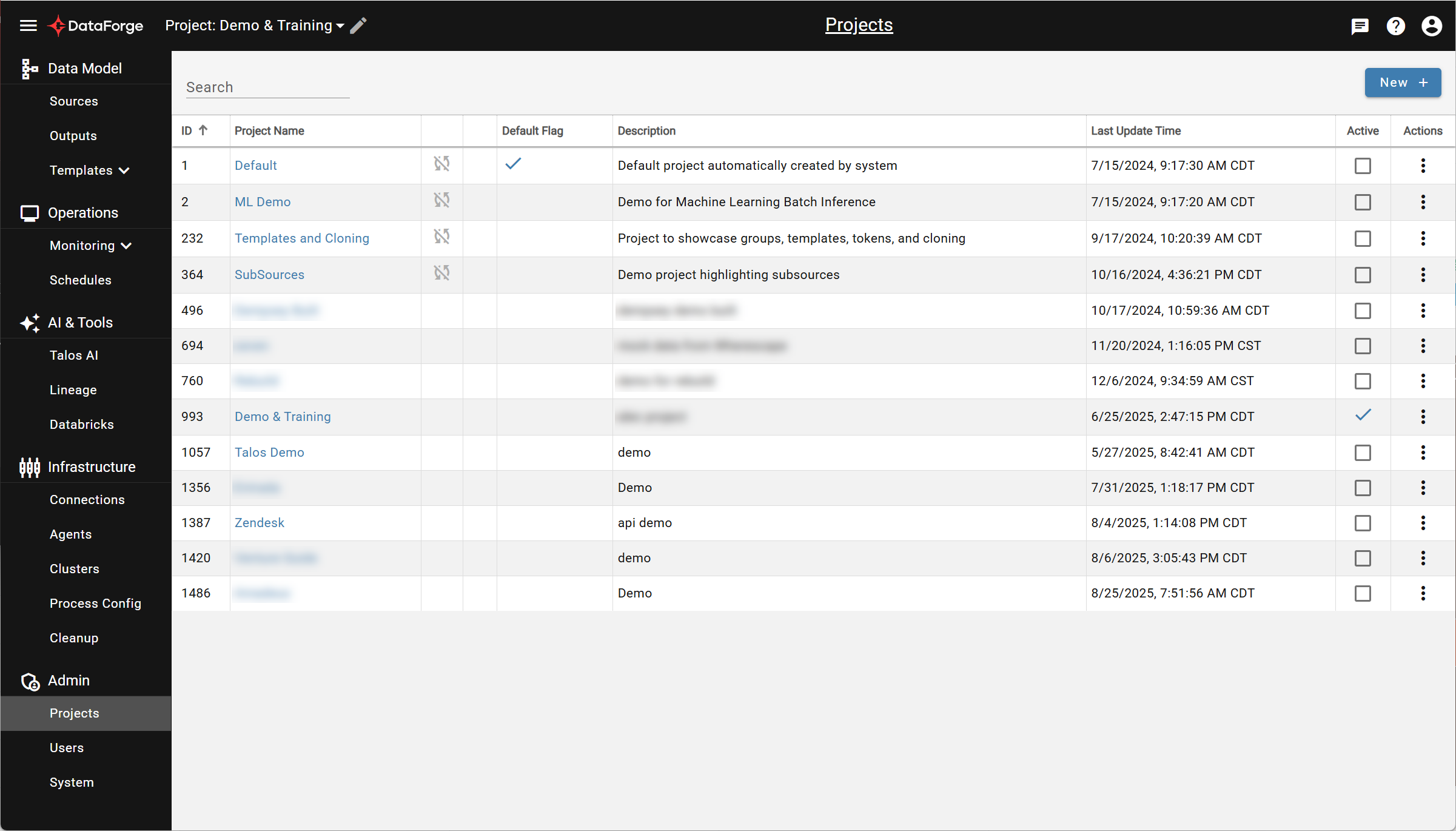 Navigation And Interface Dataforge