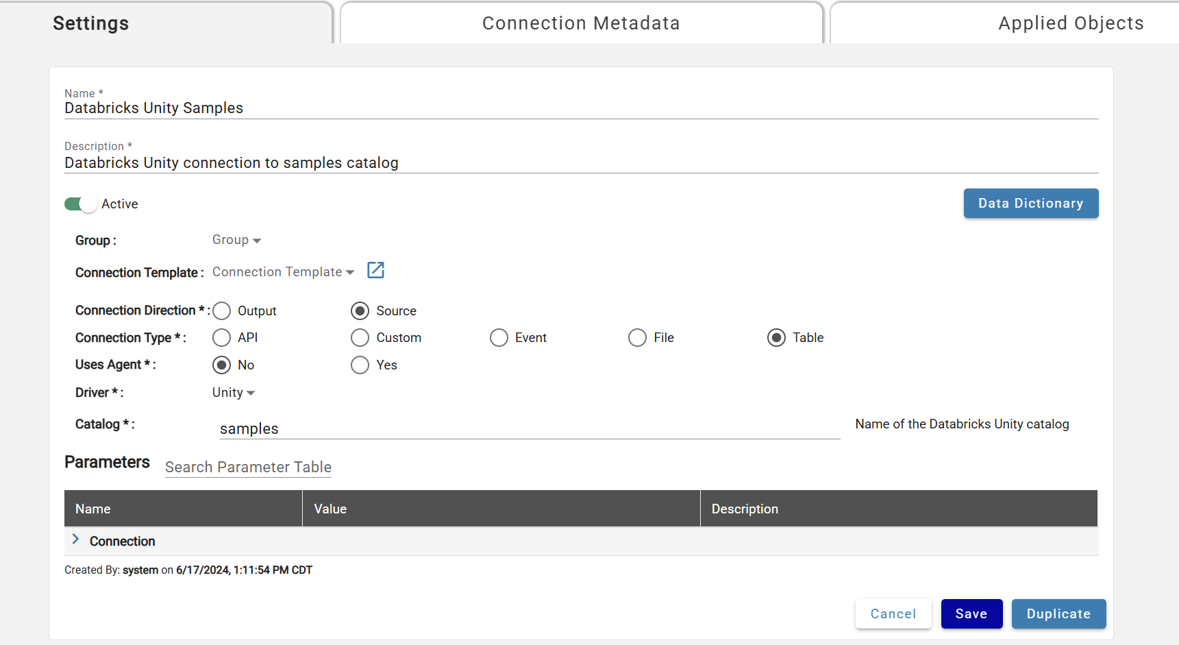 Setting up Connections – DataForge
