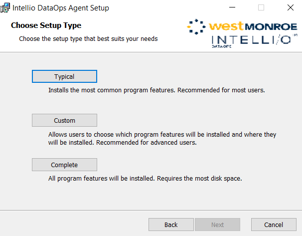Installing A New Agent Dataforge